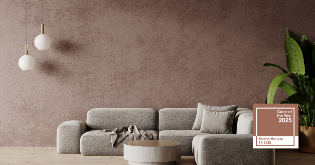 Cor do Ano 2025: Mocha Mousse e o Papel da Iluminação - Save Blog