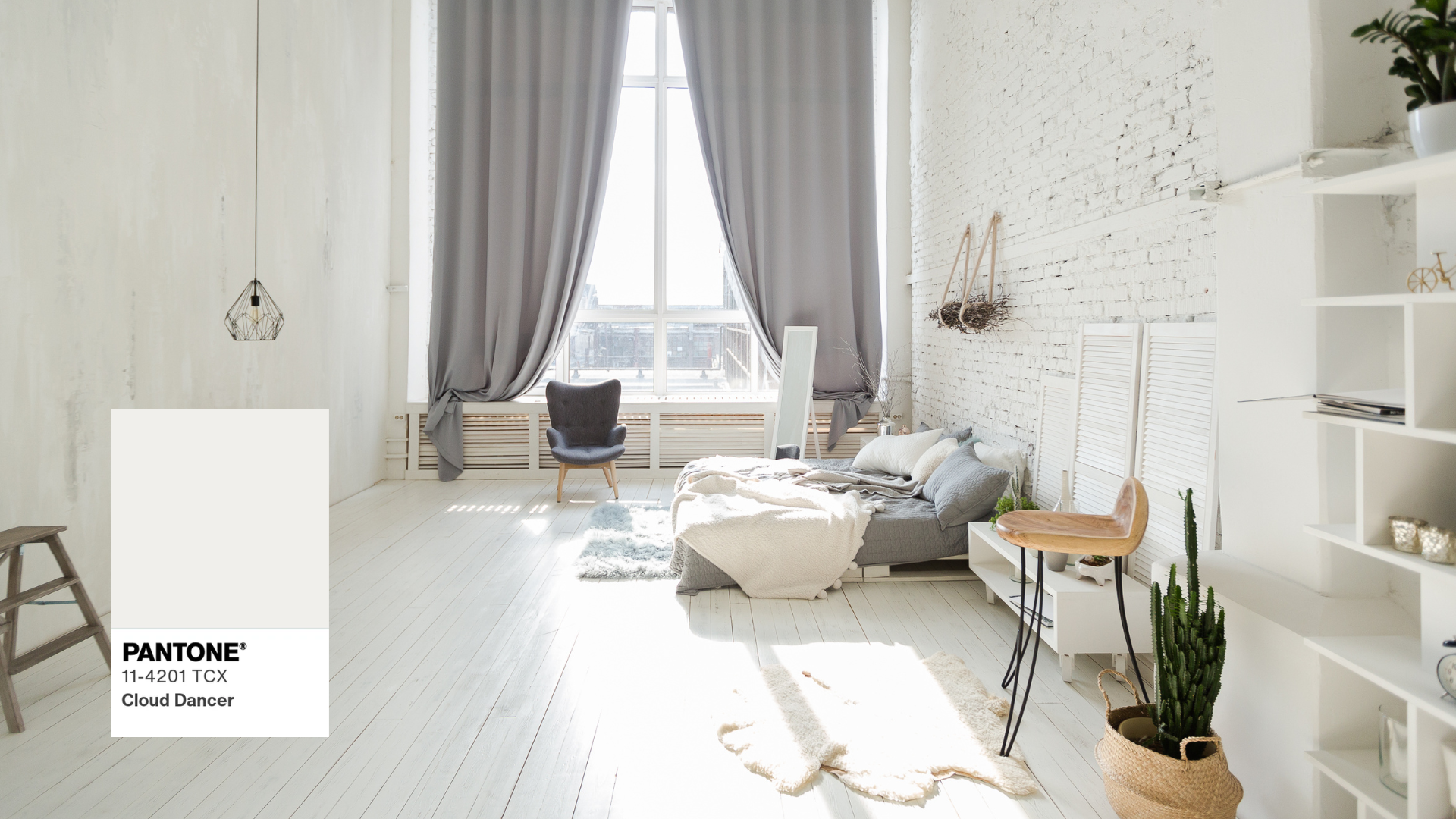 TUDO SOBRE A COR PANTONE 2026: CLOUD DANCER (11-4201) E APLICAÇÕES EM ...